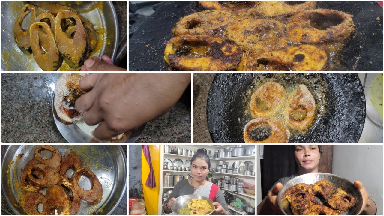Rahu Fish Fry | crispy & Quick Rahu Fish Fry 🐟 || Indian style masala ...