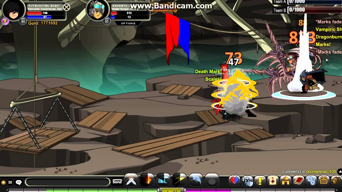 AQW Elemental dracomancer Vs Master Ranger - YouTube