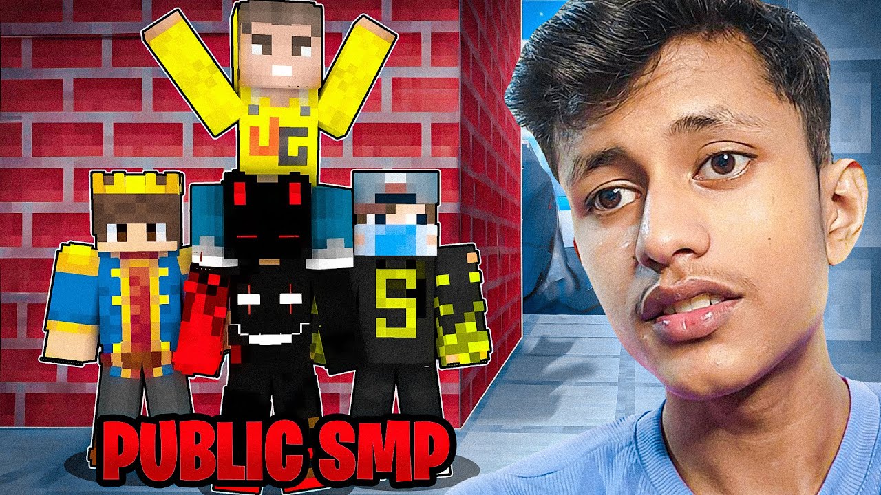 Minecraft Live 🔴 Public SMP | Java + Pe | #Minecraft | DEVILGOD Boy - YouTube