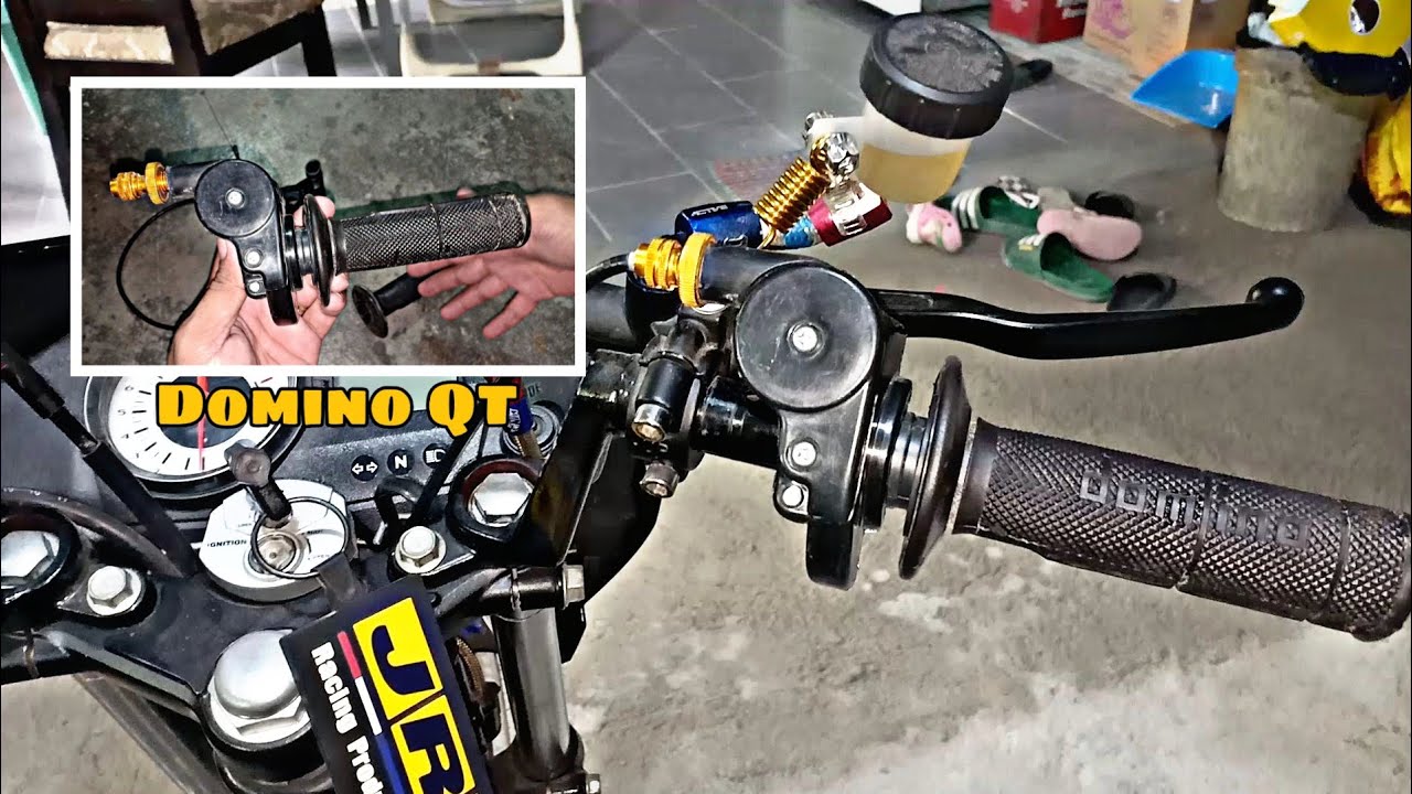 Installing Domino quick throttle for Raider150 Carb | StreetBikeConcept ...
