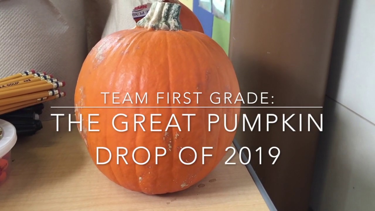 The Great Pumpkin Drop of 2019 - YouTube