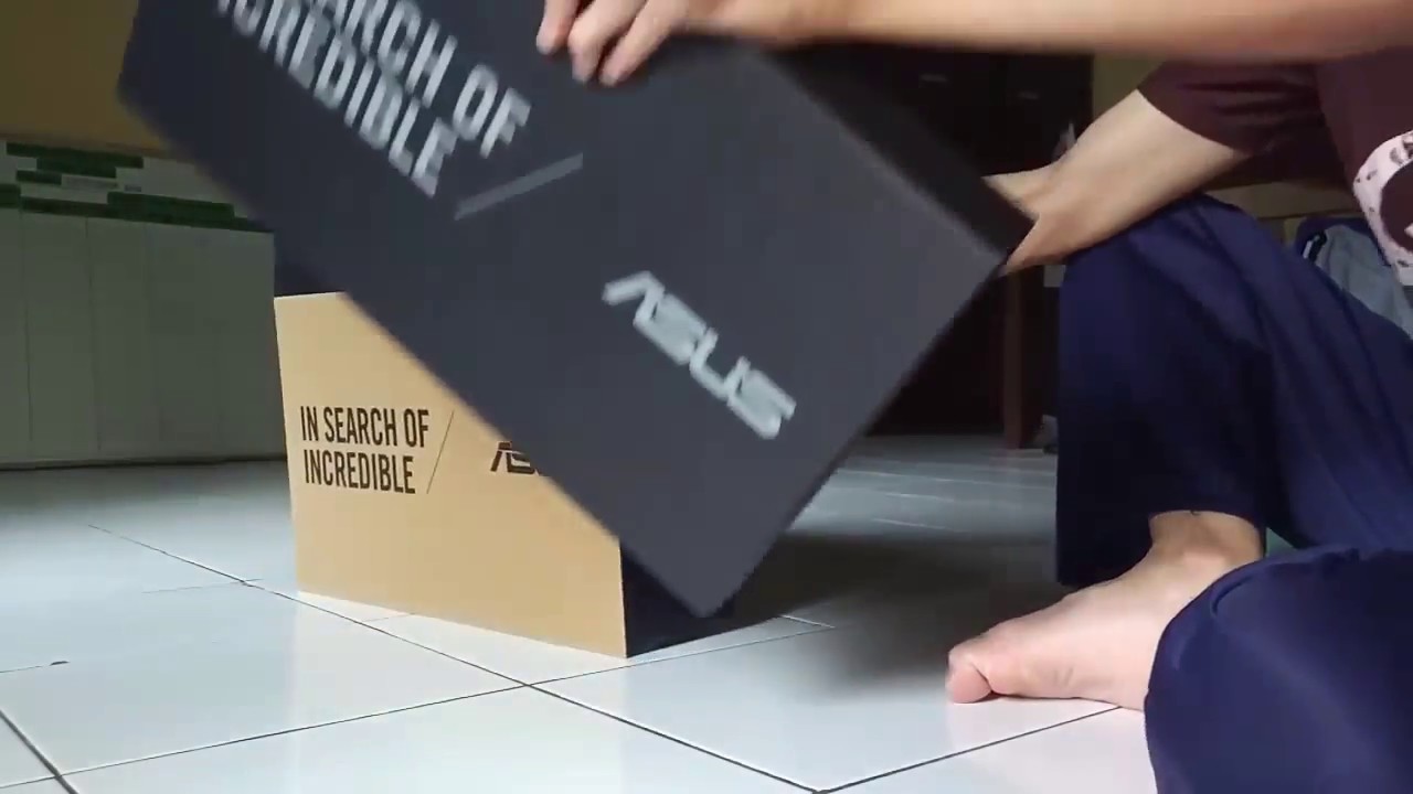 Unboxing Laptop ASUS X454Y - YouTube