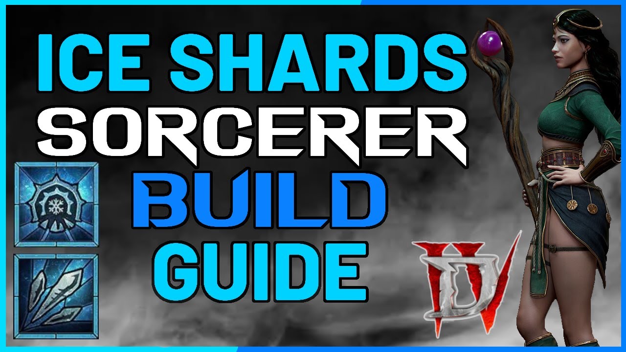 Ice Shards Sorcerer Build Guide | No Ubers Uniques | 7-8 Glyphs | Best ...