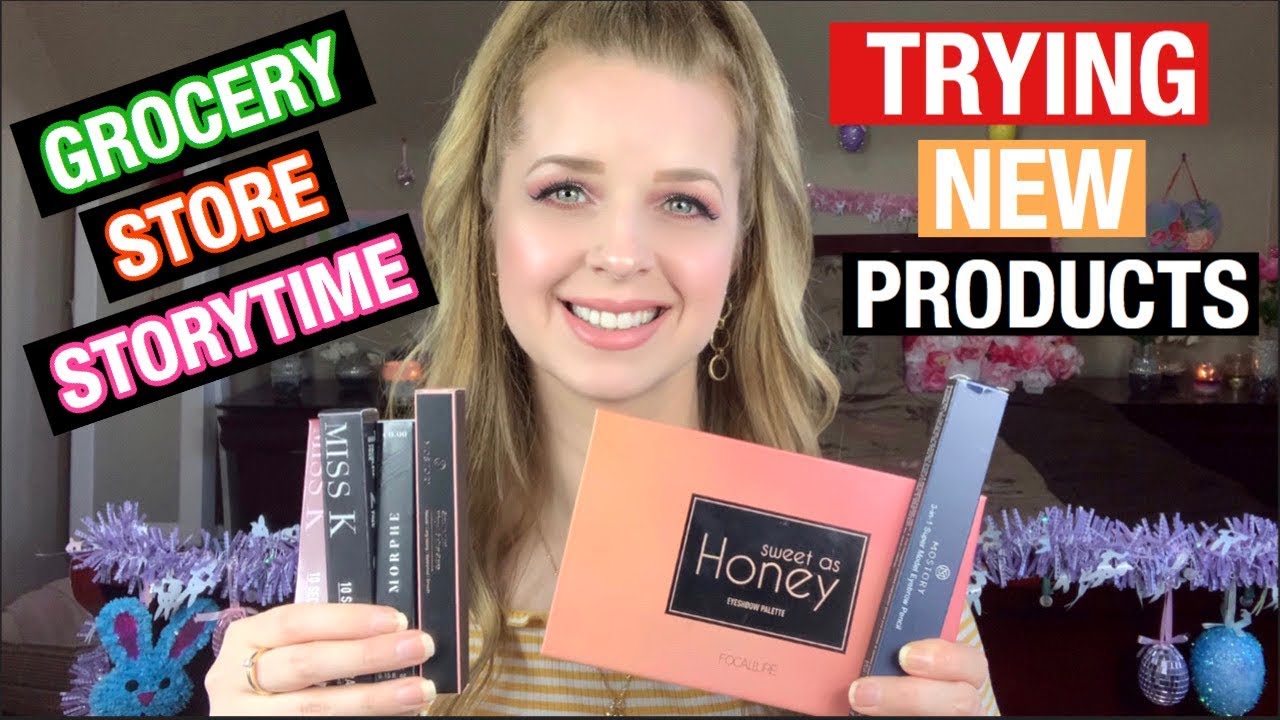 TRYING NEW PRODUCTS (PR AND PURCHASED) - YouTube