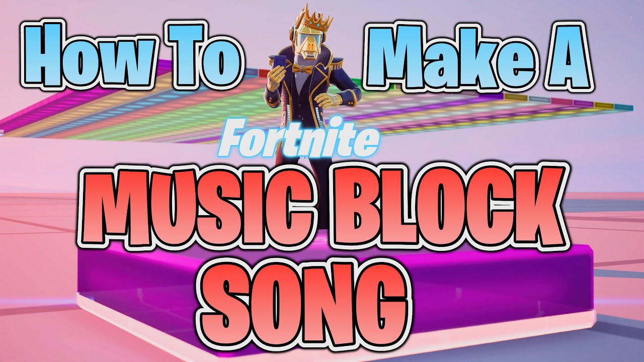 How to make a music block song in Fortnite! - YouTube