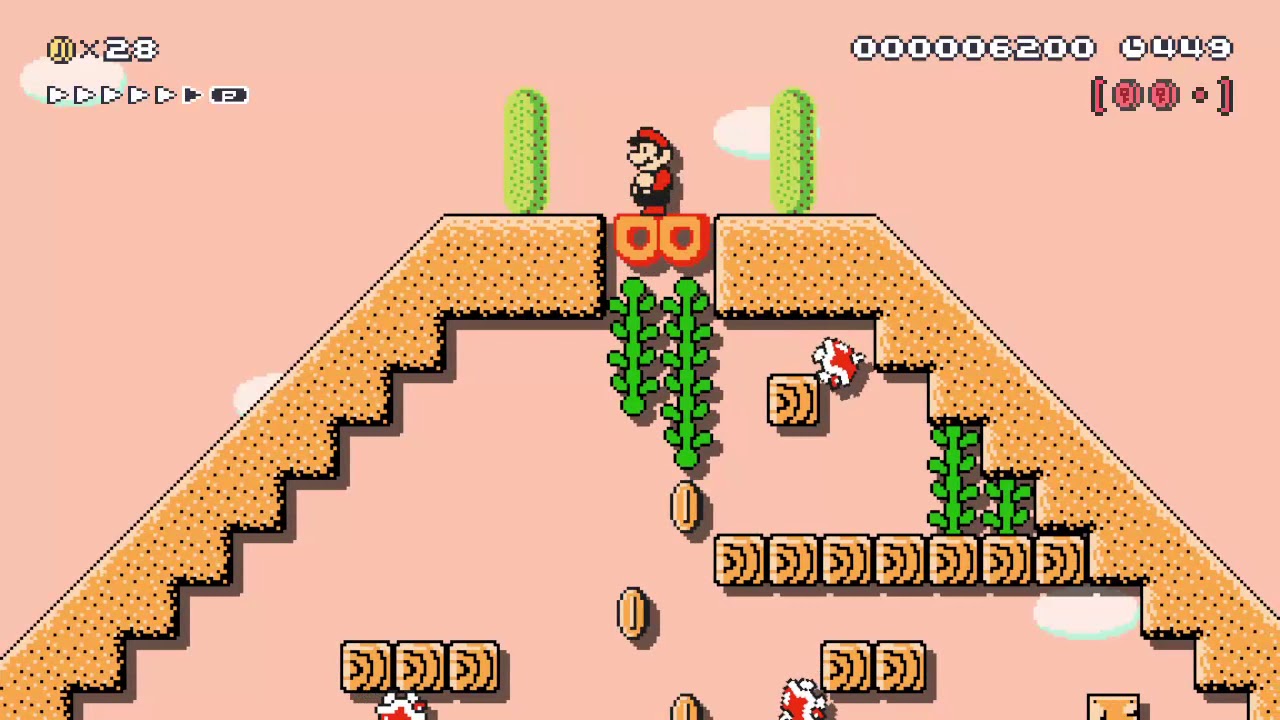 Super Mario Maker 2 - Pyramid Plunder by Matthewmatosis - YouTube