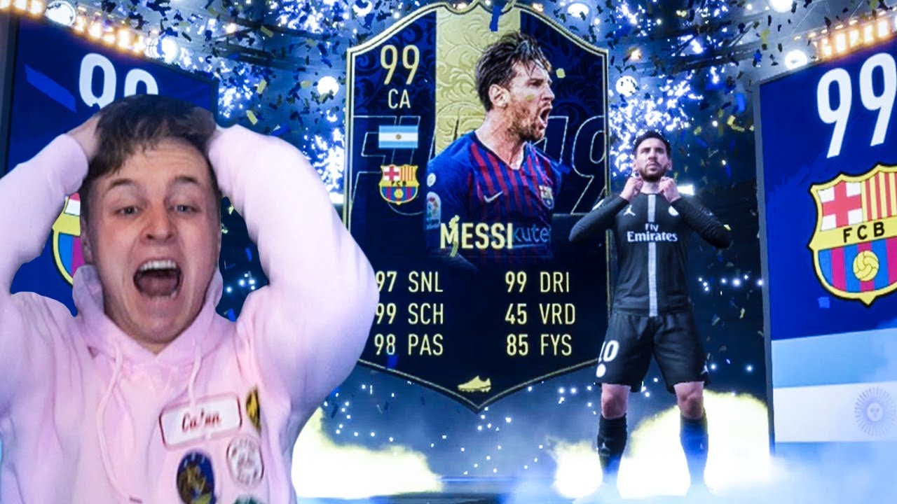 IK PACK 99 TOTY MESSI! - YouTube