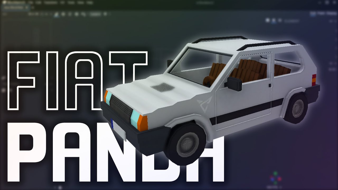 Fiat Panda | Blockbench + IG - YouTube