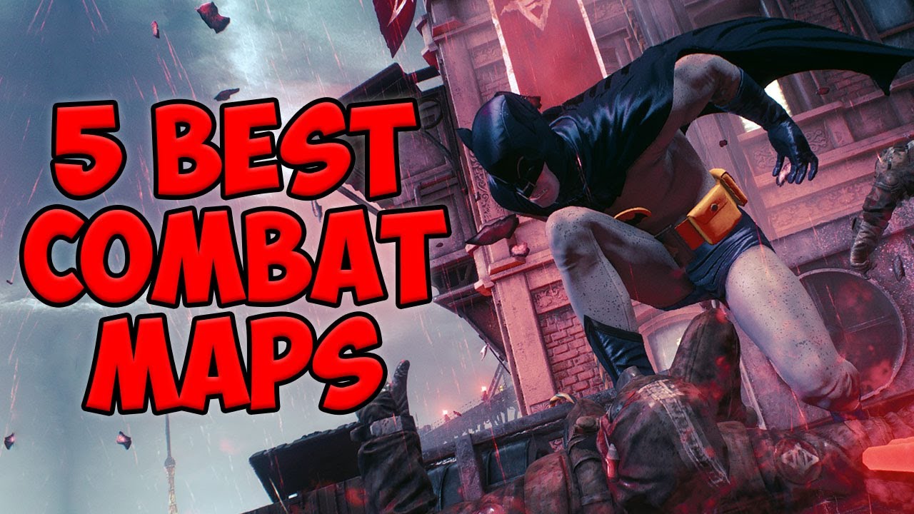 5 Best Combat Challenge Maps in the Batman Arkham Series - YouTube