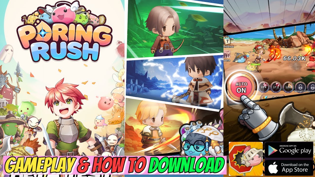 포링러시 Poring Rush Gameplay Android Ios Apk PC Download - YouTube