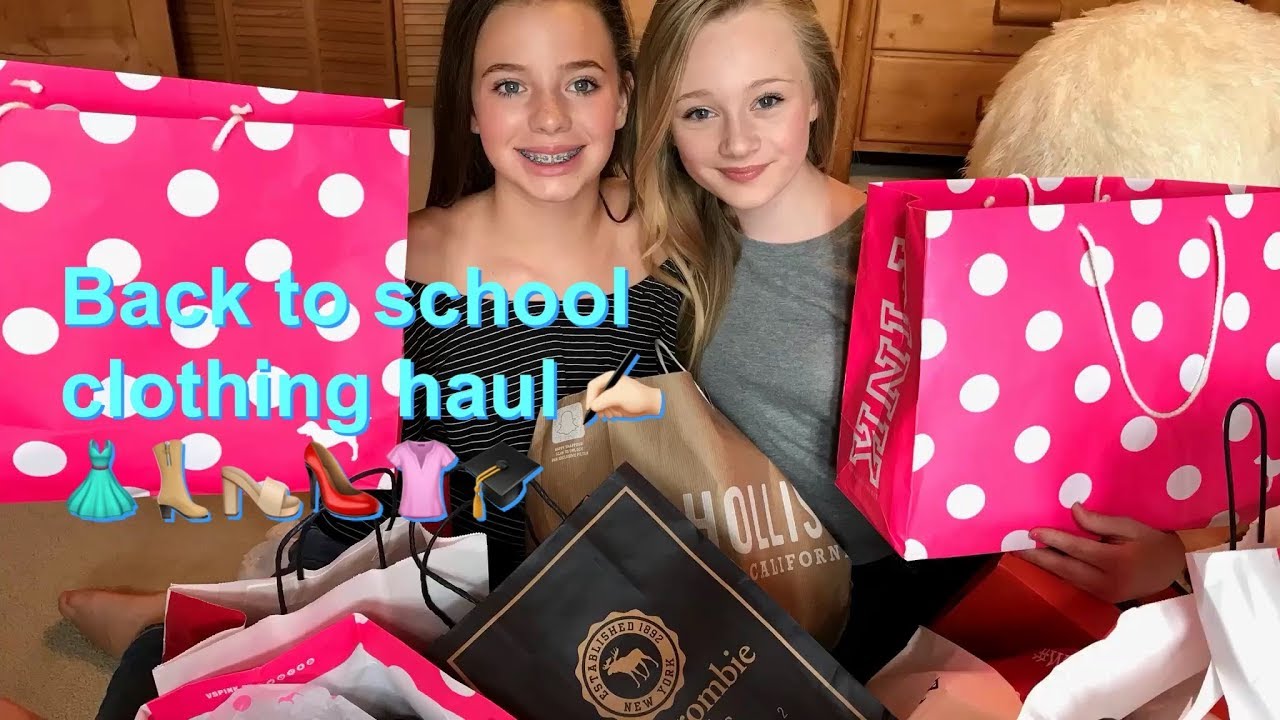 Back To School Clothing and Try On Haul 2017 With Princess Ella & CC ...