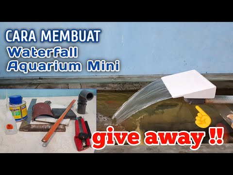 Cara Membuat Waterfall Aquarium (filter aquarium) Koi Pond Pump And ...