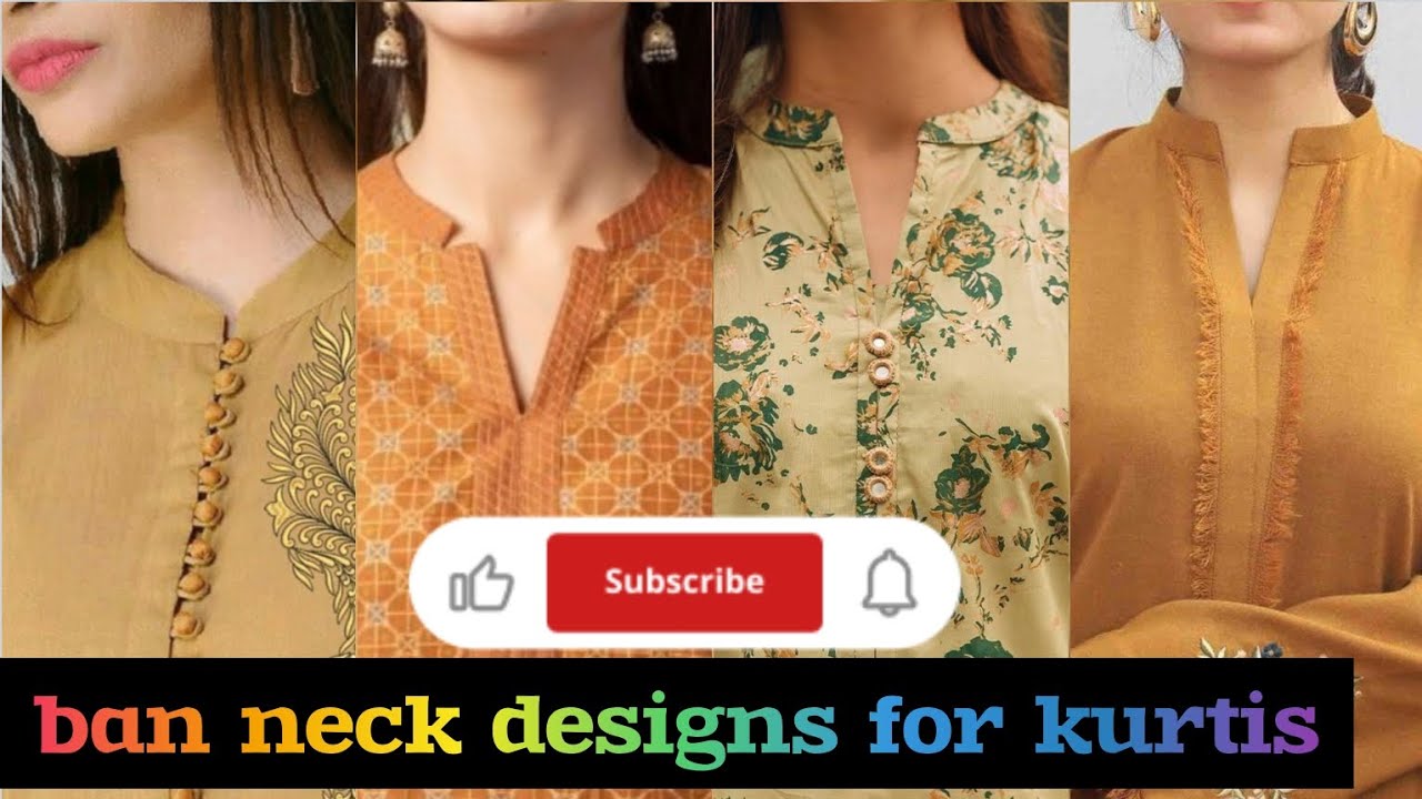 ban Collar neck designs for kurti Wanter 2024 || ban galy ideas 👌 ️ ️ ...