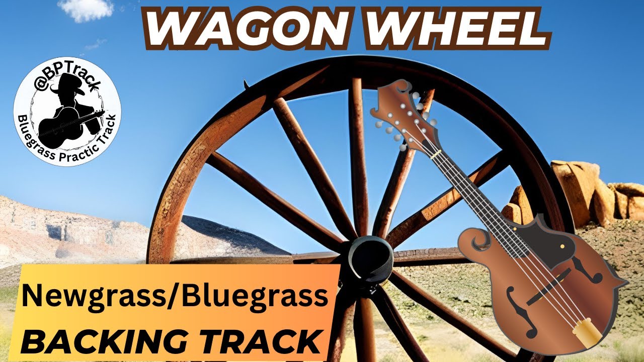 Wagon Wheel bluegrass backing track common chord pattern - YouTube