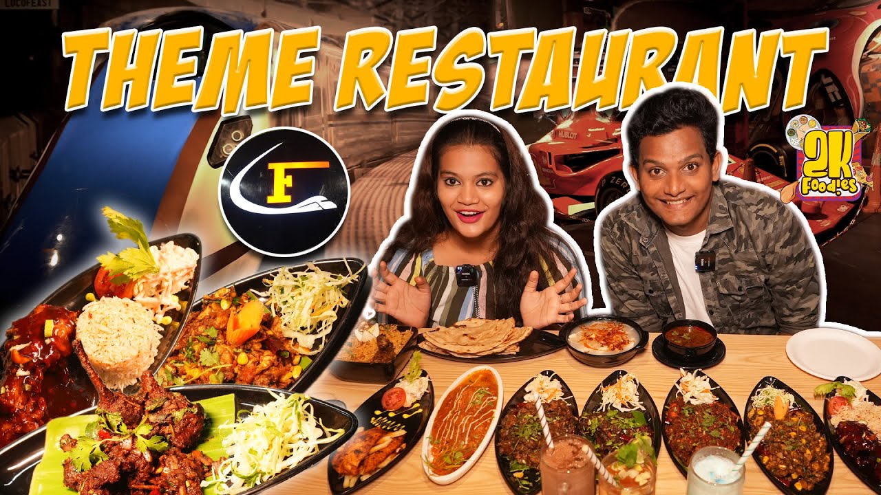 Car & Bullet Train Themed Restaurant | Loco Feast Nungambakkam | 2K ...