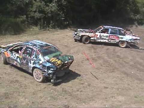2nd Annual backyard Demo Derby - YouTube