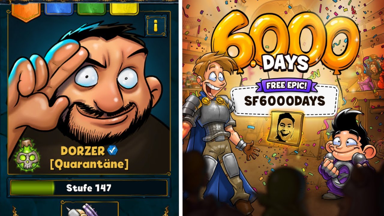 Shakes & Fidget - 6000 Tage SF & Eindruck zum Pestdoktor! *2299 SFGame ...
