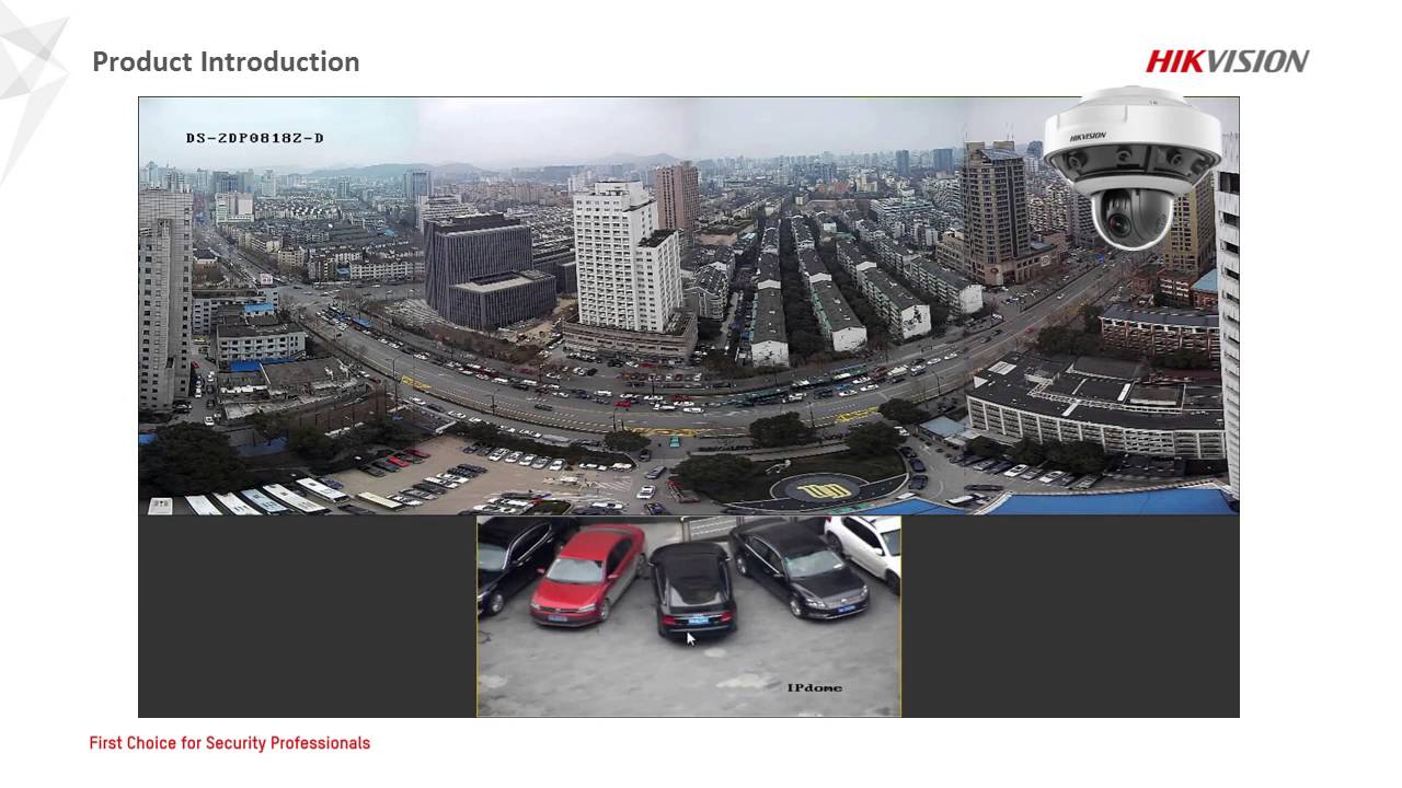 HIKVISION PanoVu - PTZ en 360 Grados - YouTube