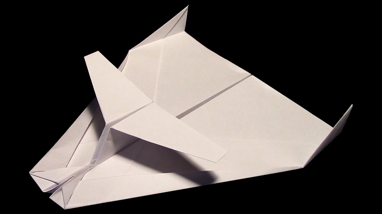 How To Make A Paper Airplane That Flies Very Far! | AWACS | World's ...