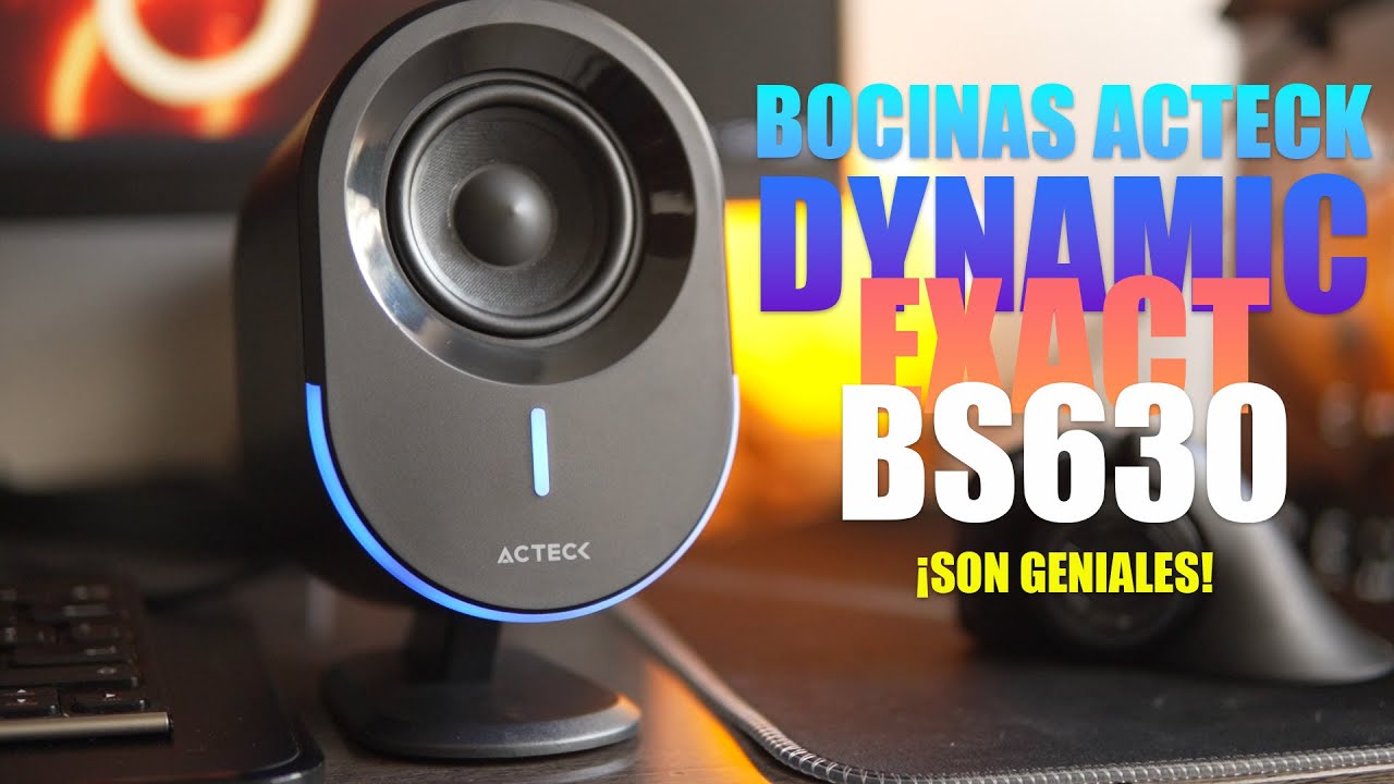 ACTECK BS630: ¡Bocinas Gaming! - YouTube