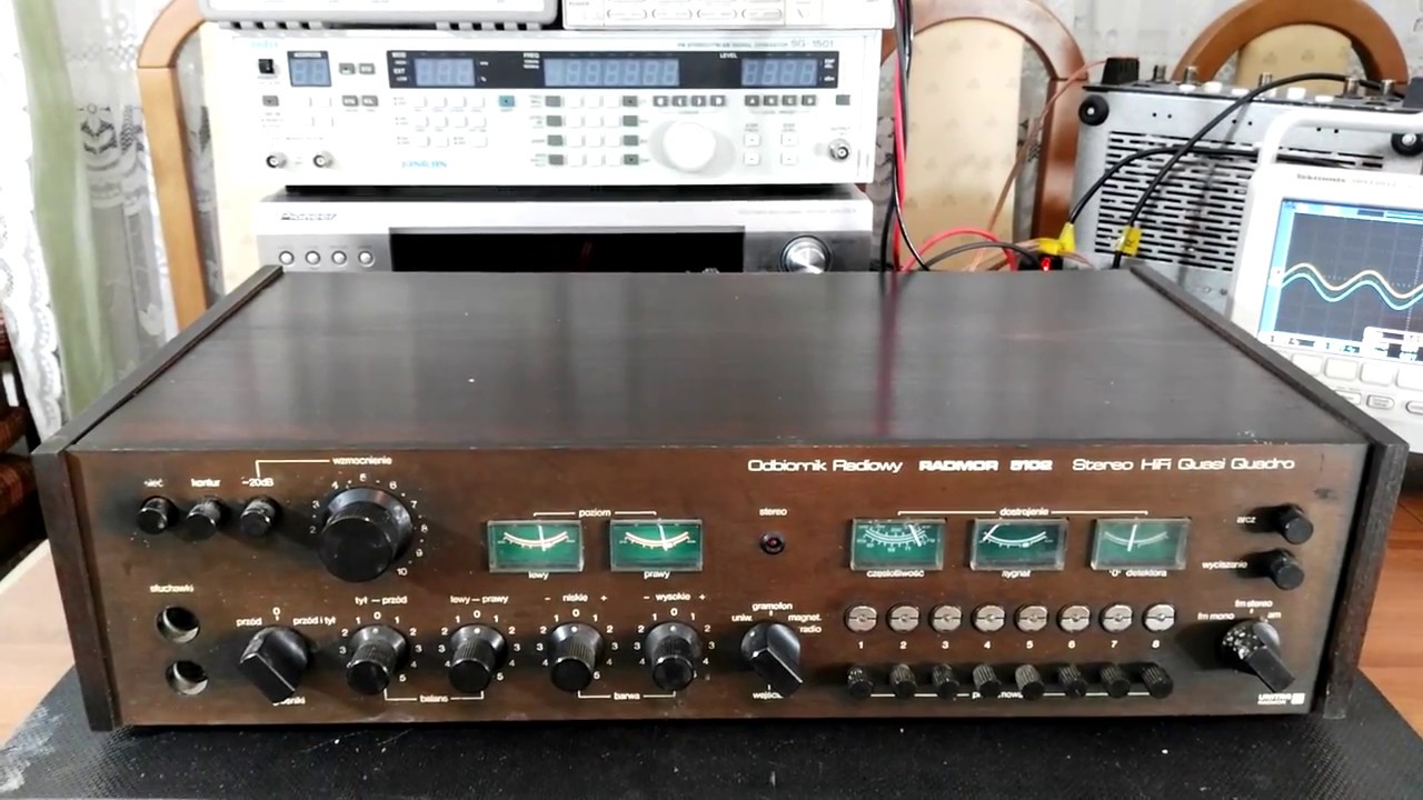 (#11) Radmor 5102 czarny (2) weryfikacja stanu technicznego cz.1 - YouTube