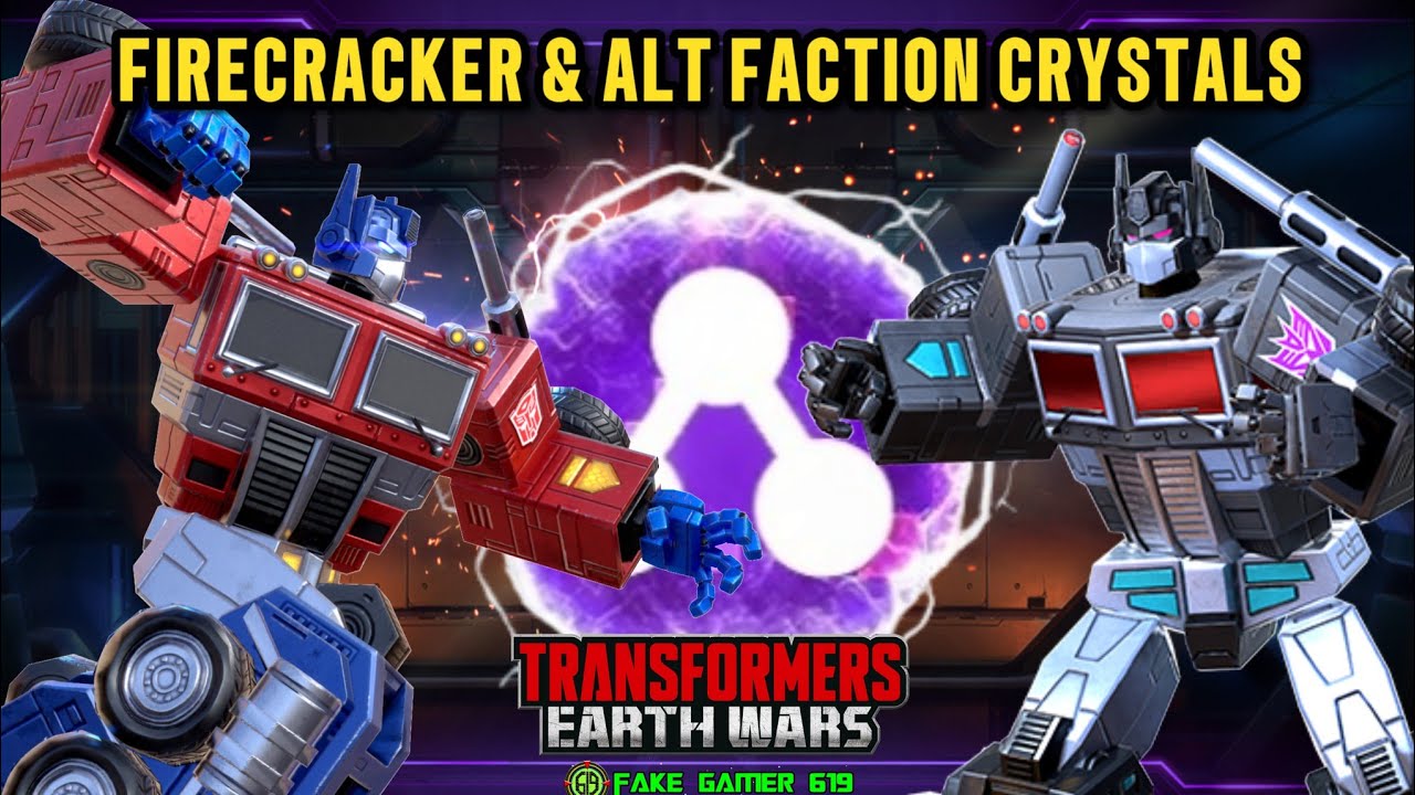 OPENING AUTOBOT FIRECRACKER & ALT FACTION CRYSTALS - TRANSFORMERS EARTH ...