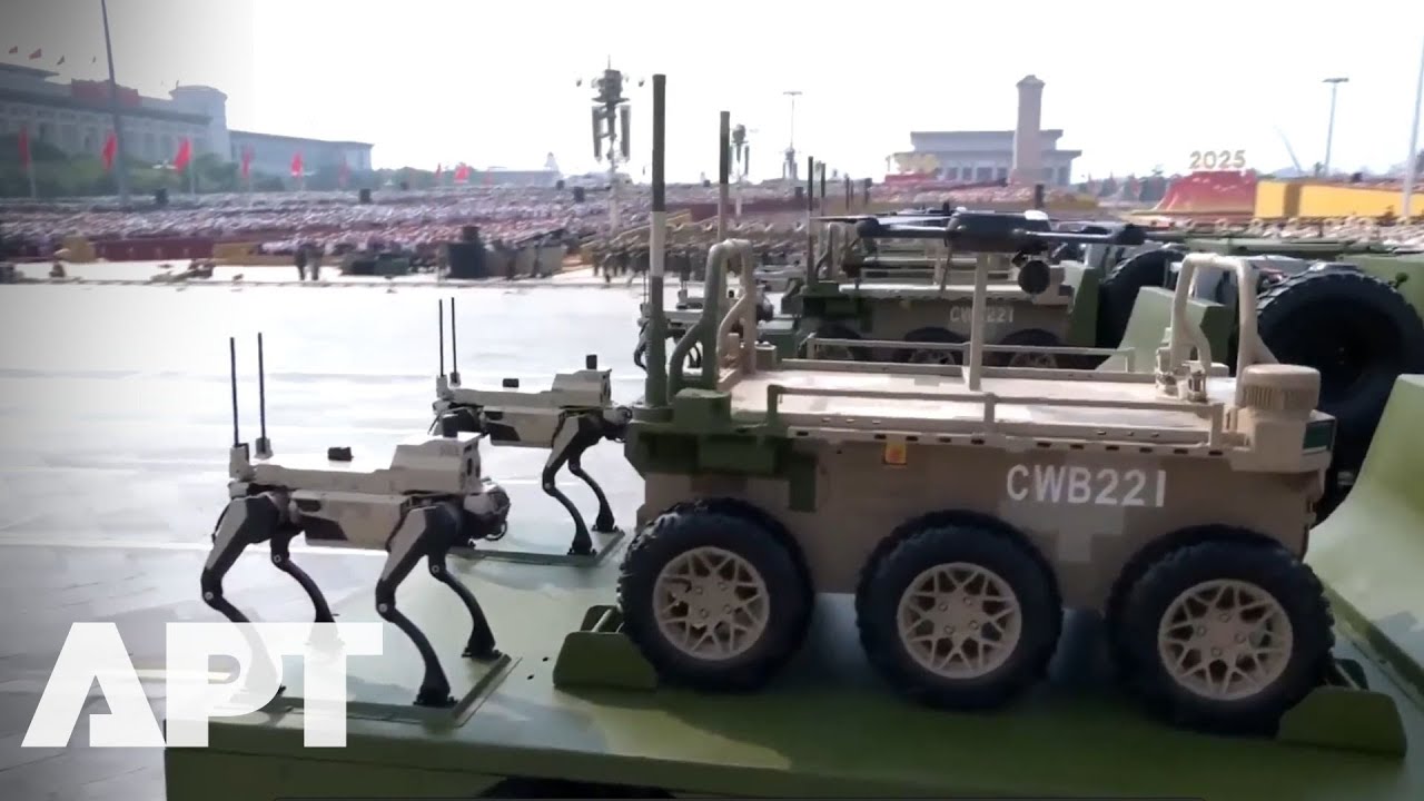 WATCH: China’s 'Robotic Wolves' March Alongside Missiles and Tanks ...