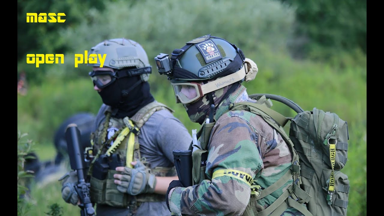 mercer airsoft center open play - YouTube