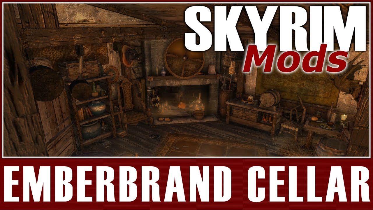 Skyrim SE Mods - Emberbrand Cellar - YouTube