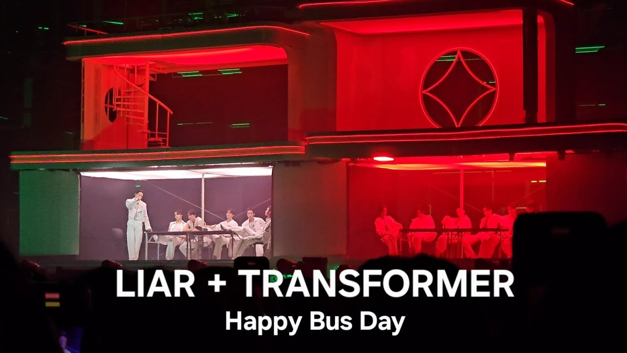 241206 | BUS - LIAR, TRANSFORMER at HAPPY BUS DAY (One Bangkok Forum ...
