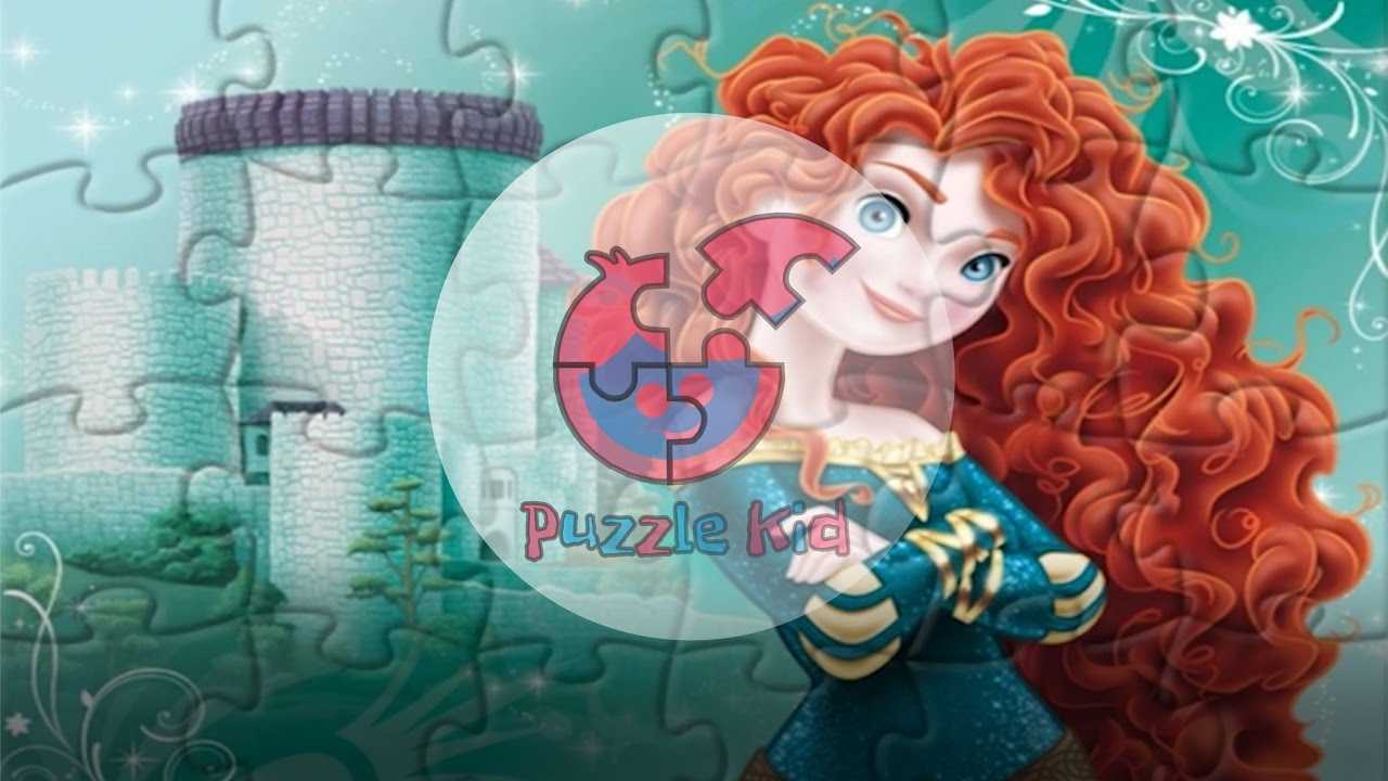 Jigsaw Puzzle Game Disney Princess Merida - ფიგურებიანი თავსატეხი ...