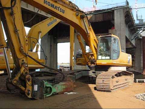 Komatsu PC400 HD excavator walk around - YouTube