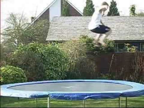 horrific trampoline injury - YouTube
