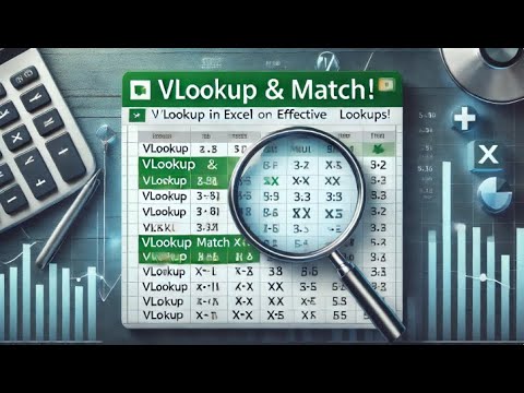 How to Use VLOOKUP and MATCH Functions in Excel for Effective Lookups ...