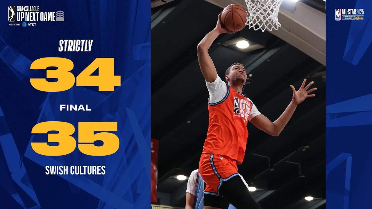 G League Up Next Game Semifinals: Team Strictly BBall vs. Team Swish ...