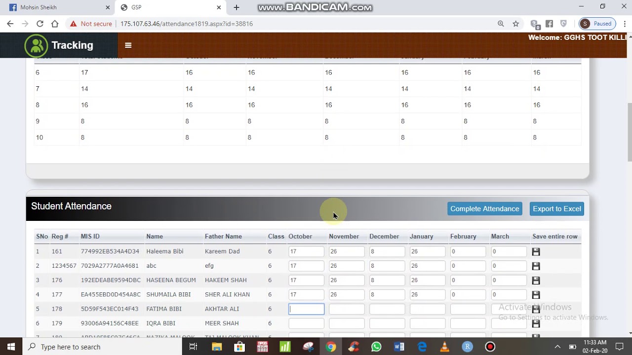 GSP TACKING SYSTEM 2ND INSTALLMENT CHANGES 2019-20 - YouTube