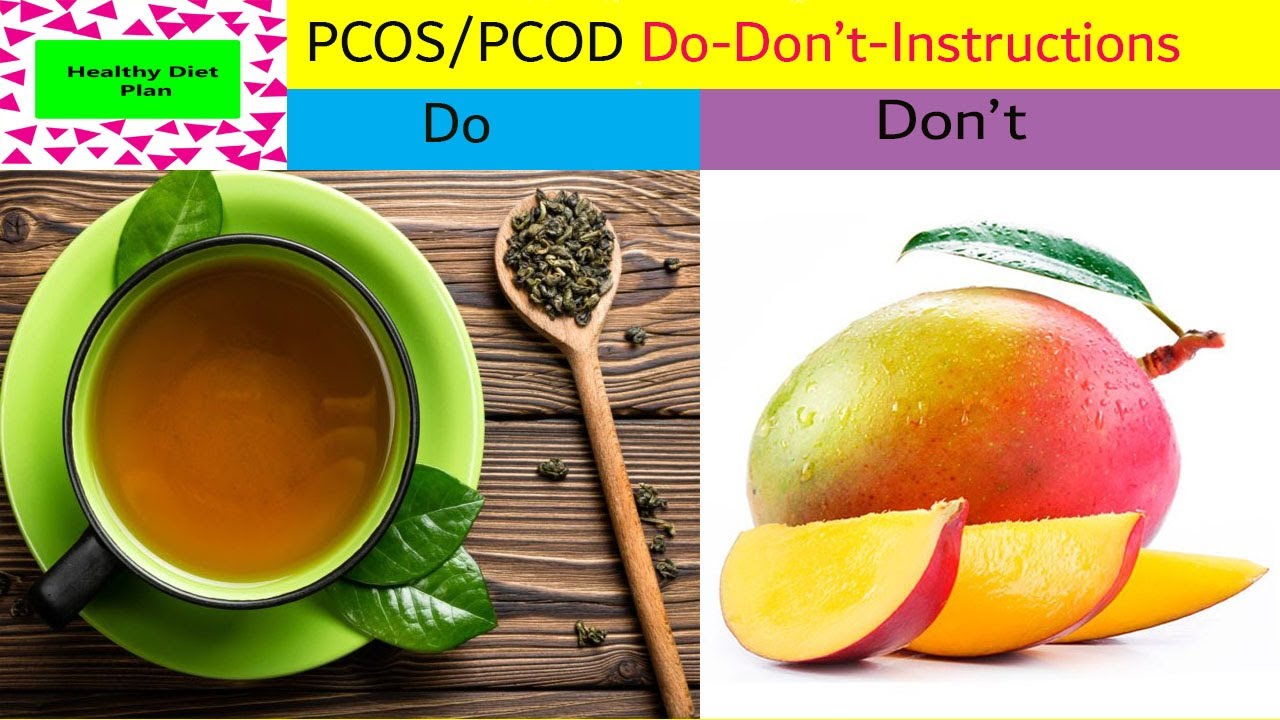 PCOS | PCOD Diet Plan - Do and Don't Instructions - Day to Day Indian ...