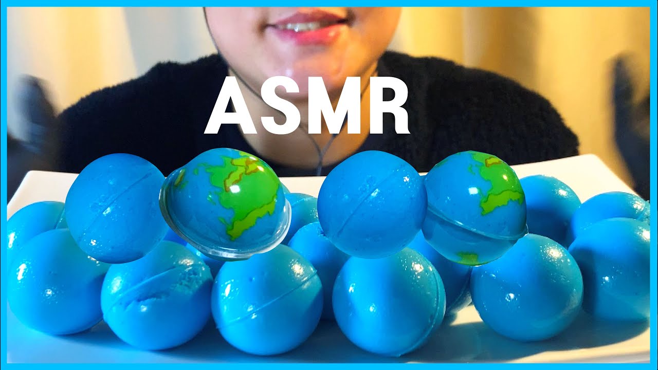 [ASMR] 지구젤리 먹방 !! / EARTH JELLY MUKBANG - YouTube