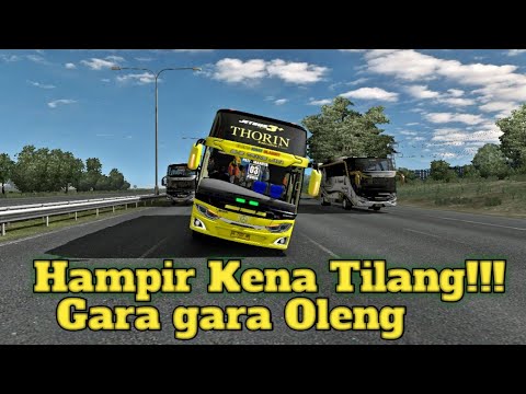 STJ Thorin Oleng Depan Polisi | Ets 2 mod indonesia
