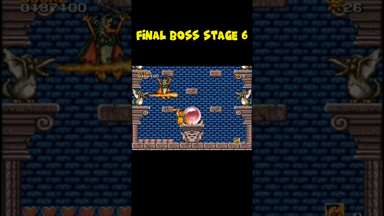 final boss stage 6 the flintstones sega megadrive - YouTube