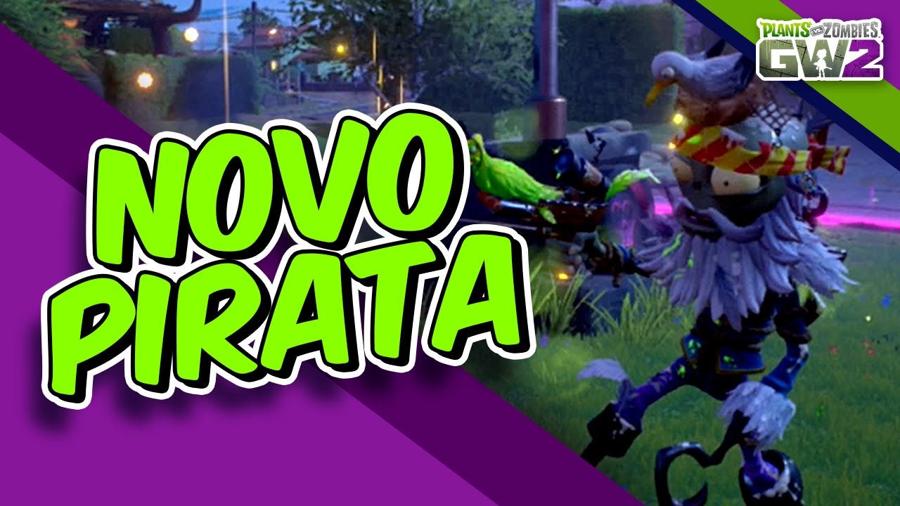 NOVO PIRATA - Capitão Grasnido (Captain Squawk Gameplay) | Plants vs ...