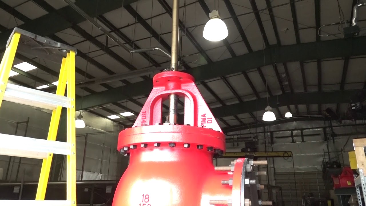 18" Gate Valve Refurbishment - Steamworks - YouTube