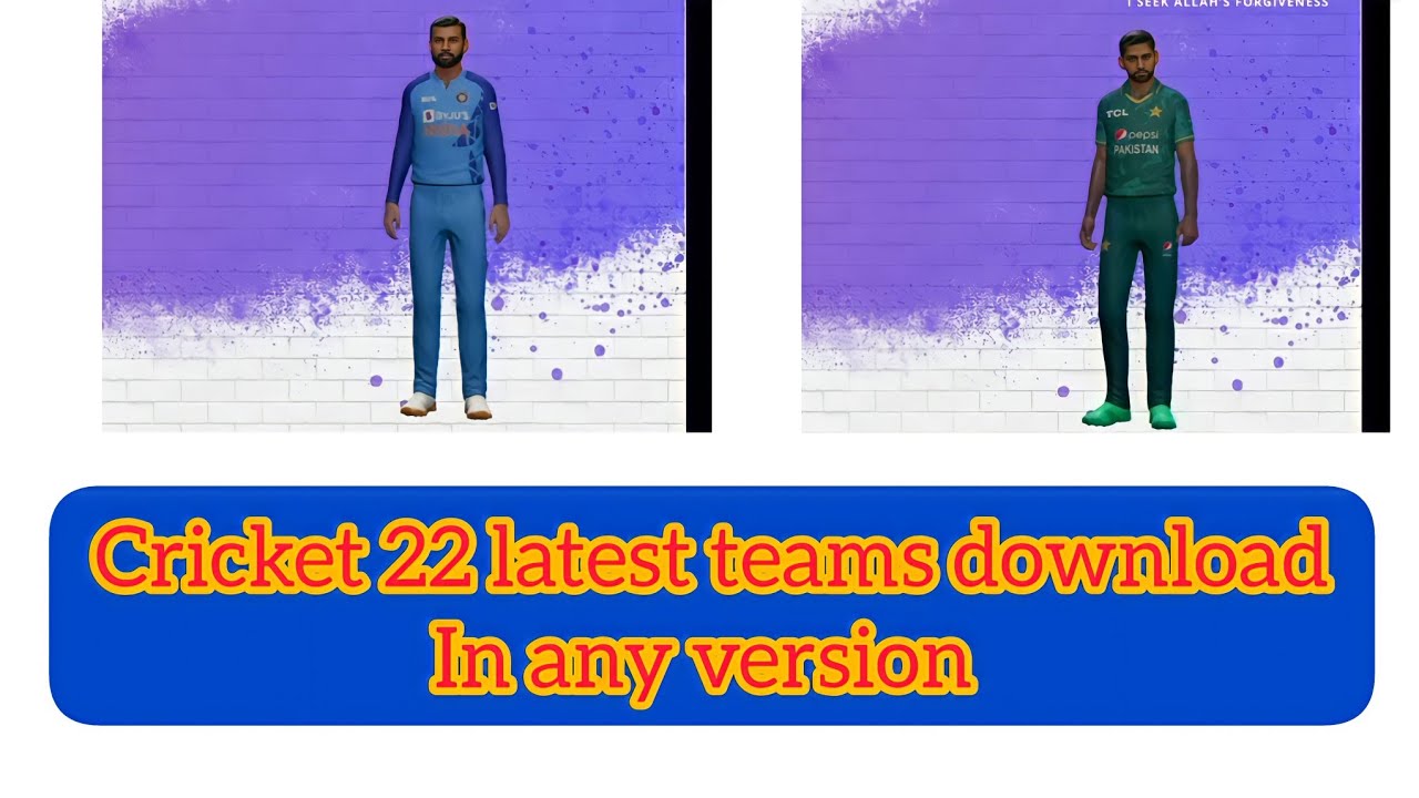 Cricket 22 Offline Patch 2022 | How To Download Cricket 22 Real Teams ...