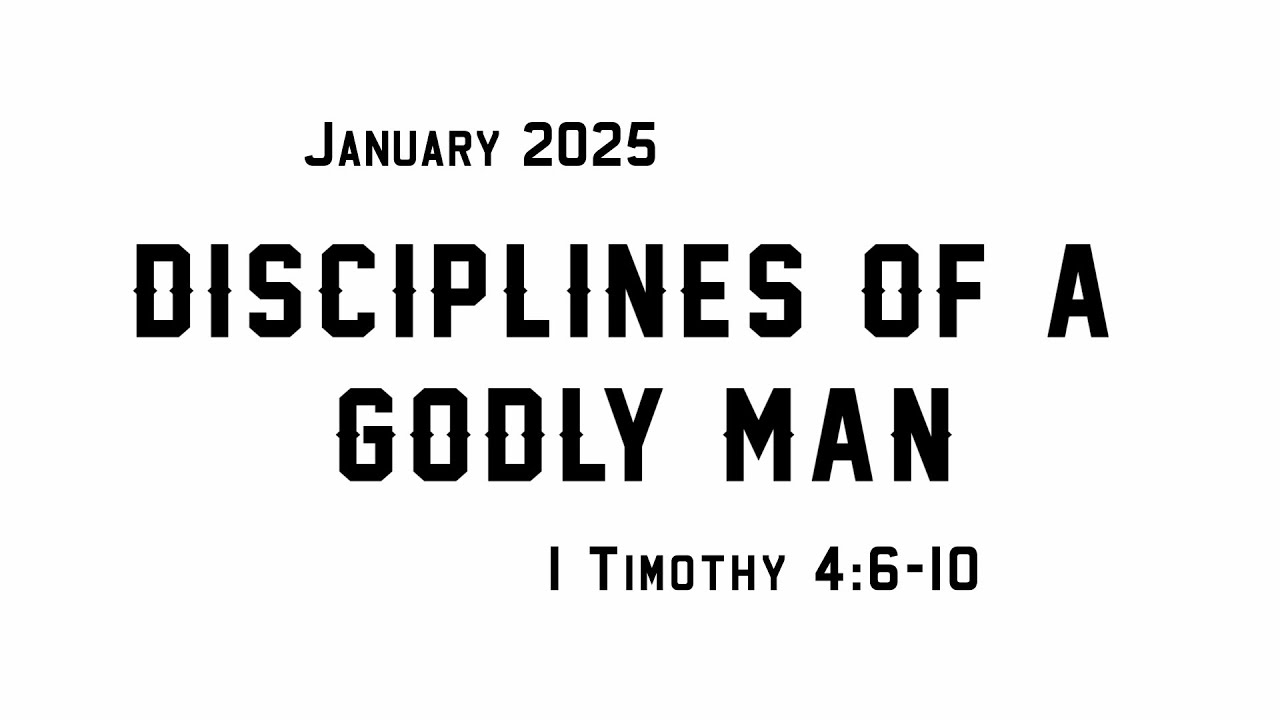 The Forge - Disciplines of a Godly Man (January 2025) - YouTube