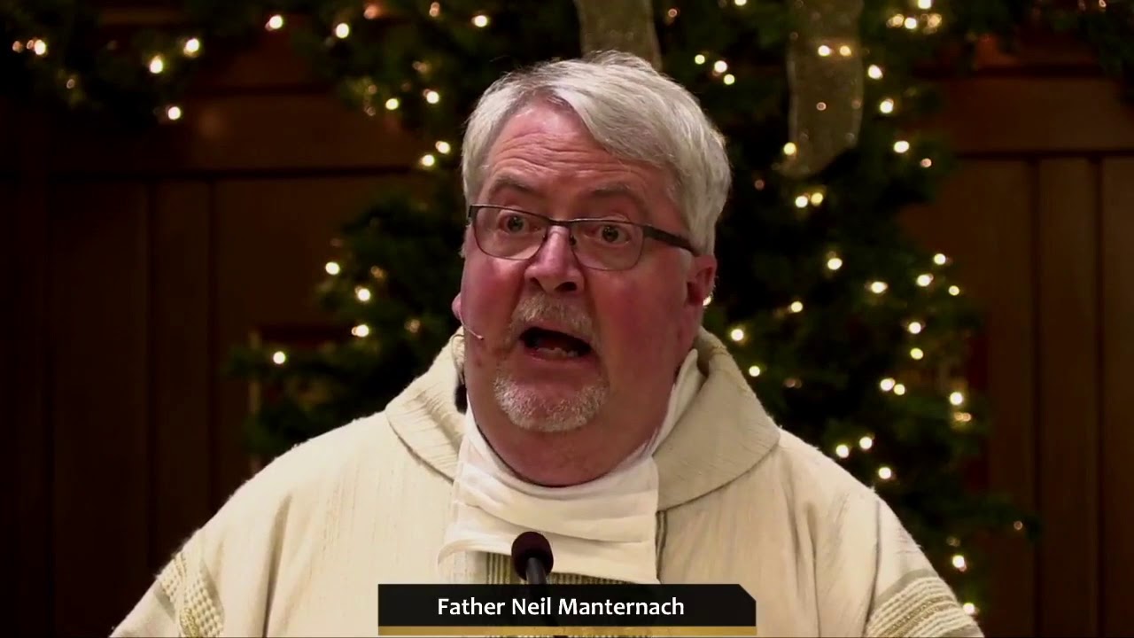Christmas Gospel & Homily by Fr. Neil Manternach - YouTube