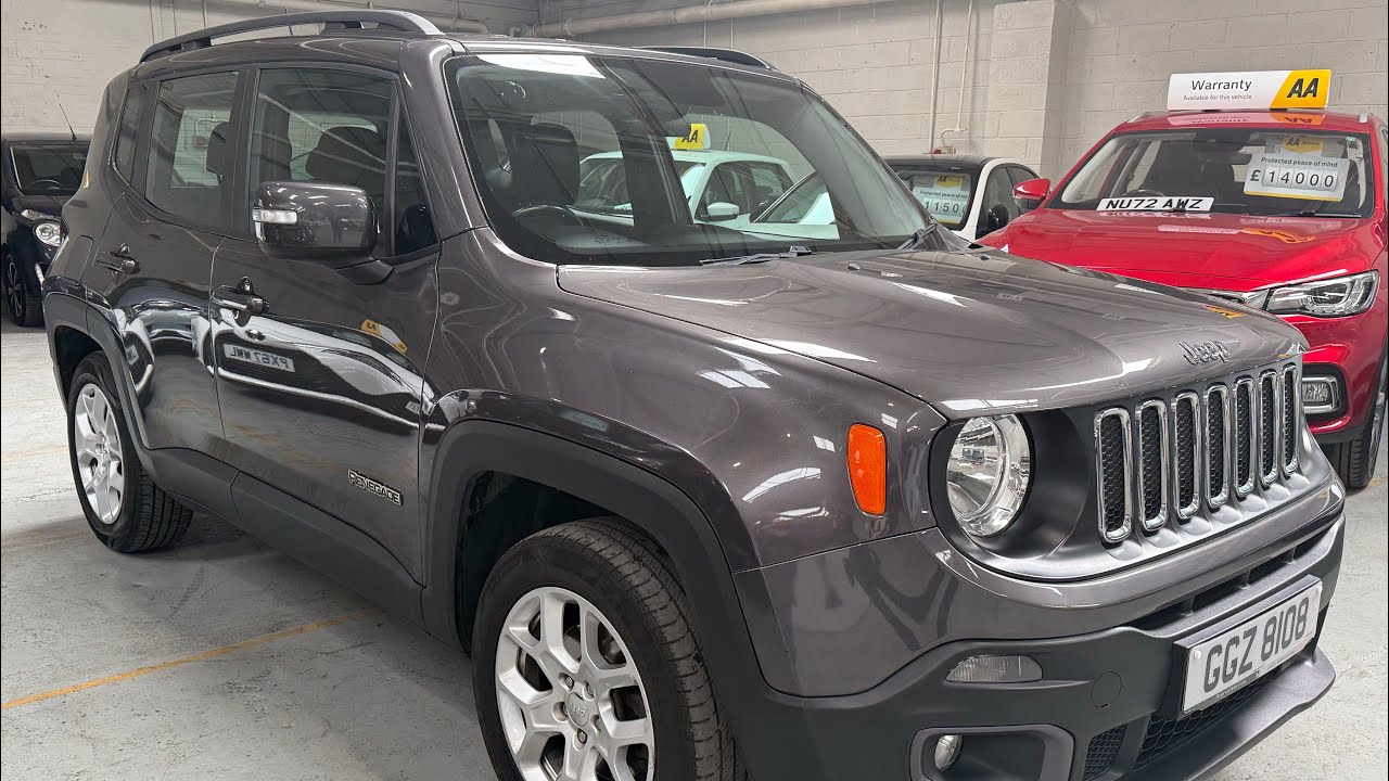 Jeep Renegade Grey - YouTube
