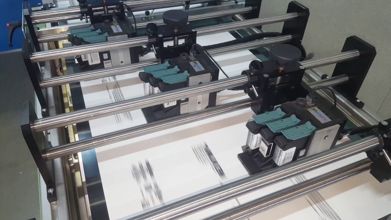 Dimuken Sheet Fed InkJet Printer DC 9740 (at 600dpi) - YouTube