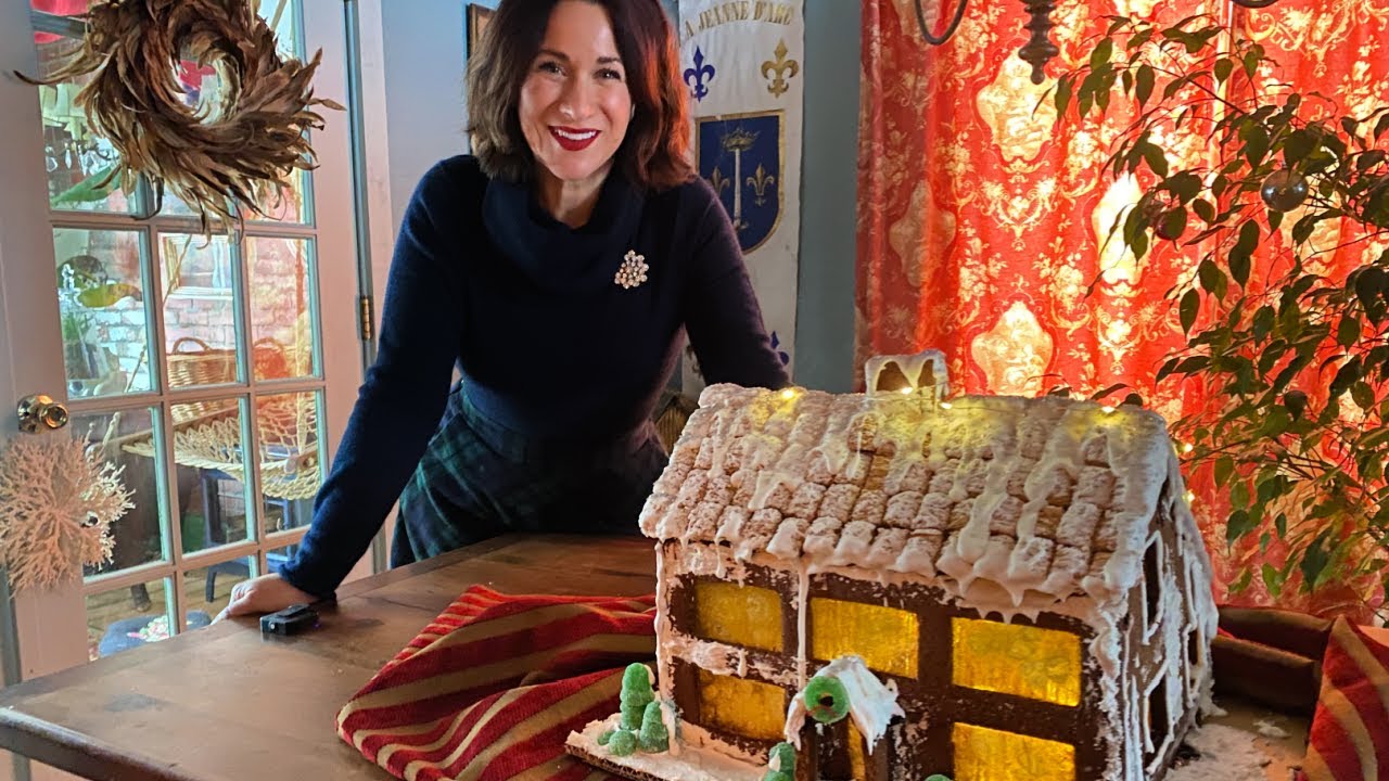Gingerbread House Decorating | Our Home in Gingerbread | 4 Years in our ...