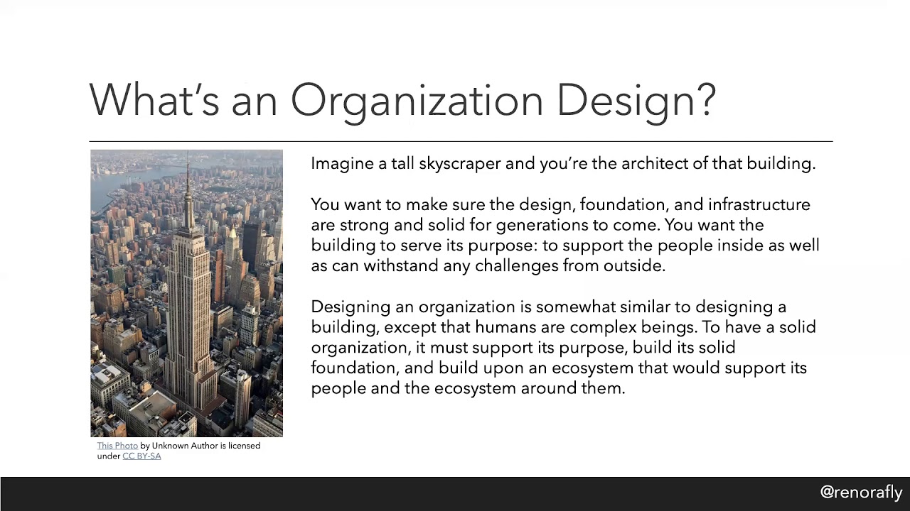 Designing an Effective Organization With Reno Rafly Session #1 - YouTube