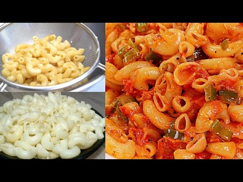 Indian Style Macoroni Pasta Recipe//spicy masala macoroni recipe ...